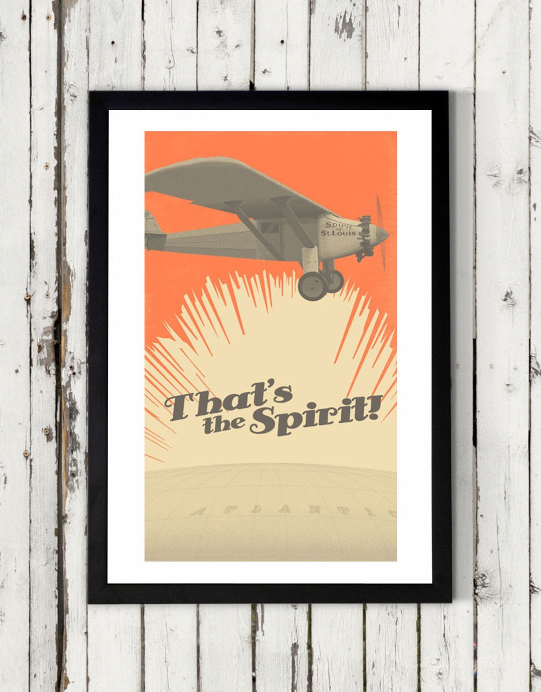 That's the Spirit Poster - Etsy