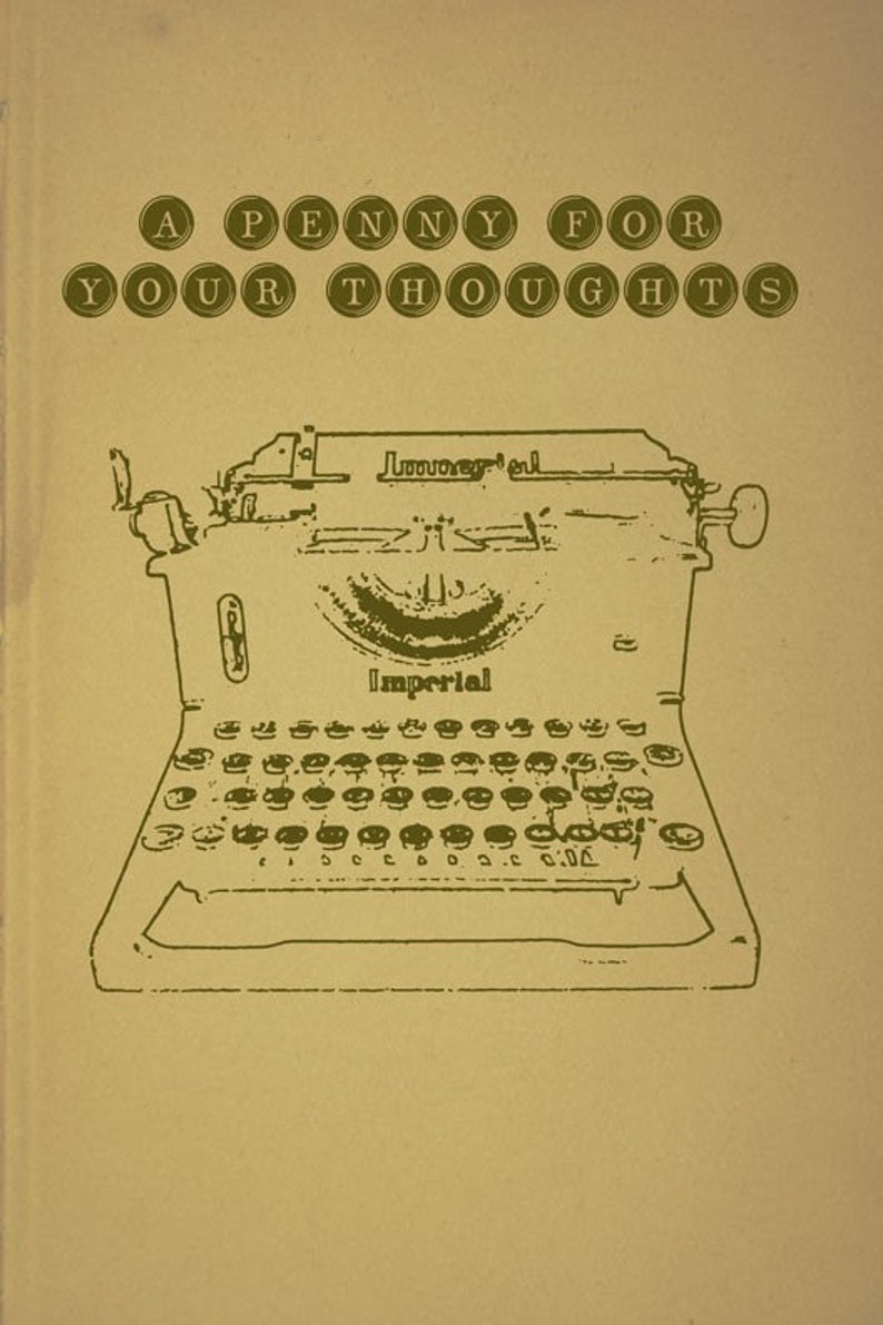 A Penny for Your Thoughts Print - Etsy