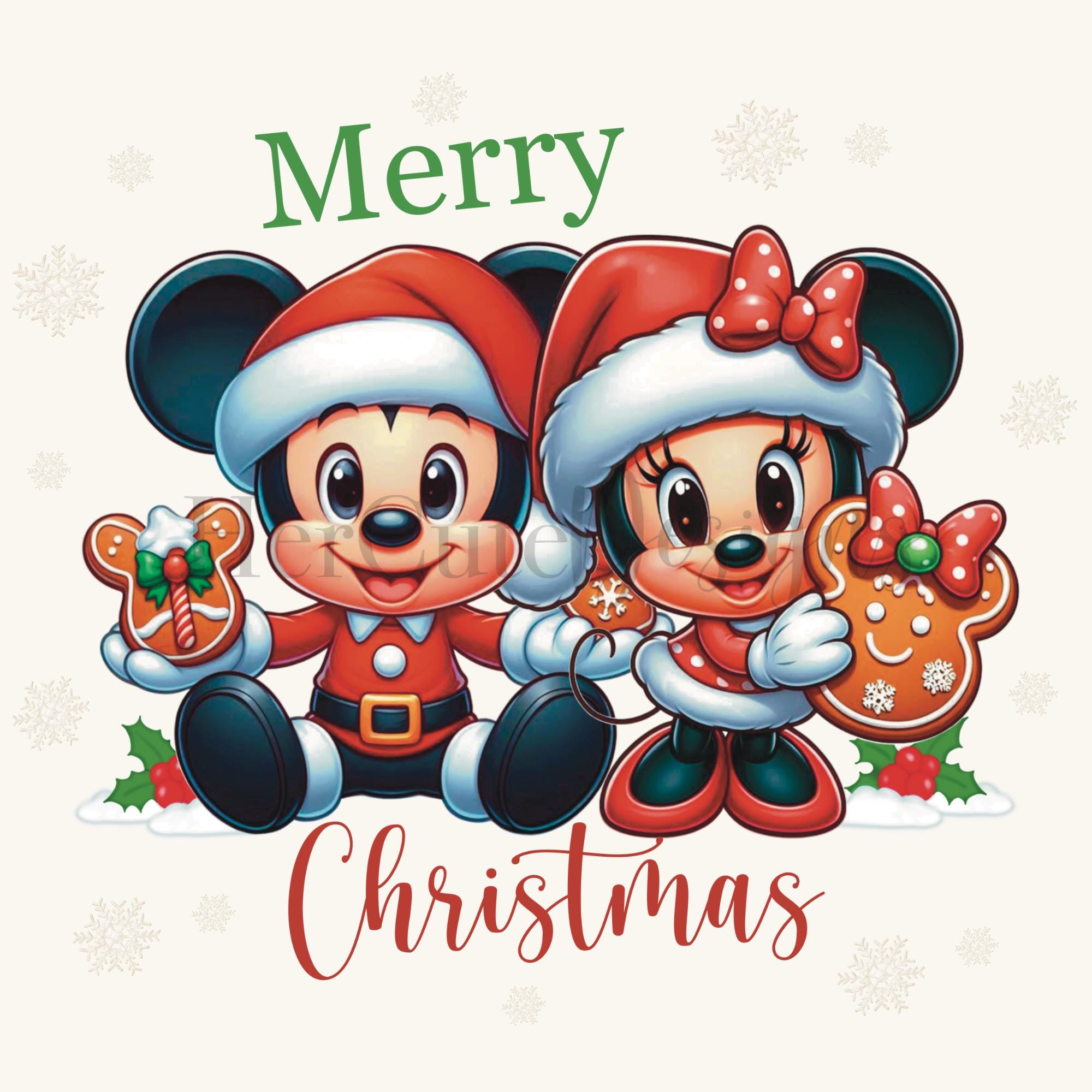 Cute Christmas Mouse Couple PNG | Red Coquette Bow | Mickey | Minnie ...