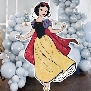 Snow White Princess PNG: Party Decoration Cut Out (digital Download - Etsy