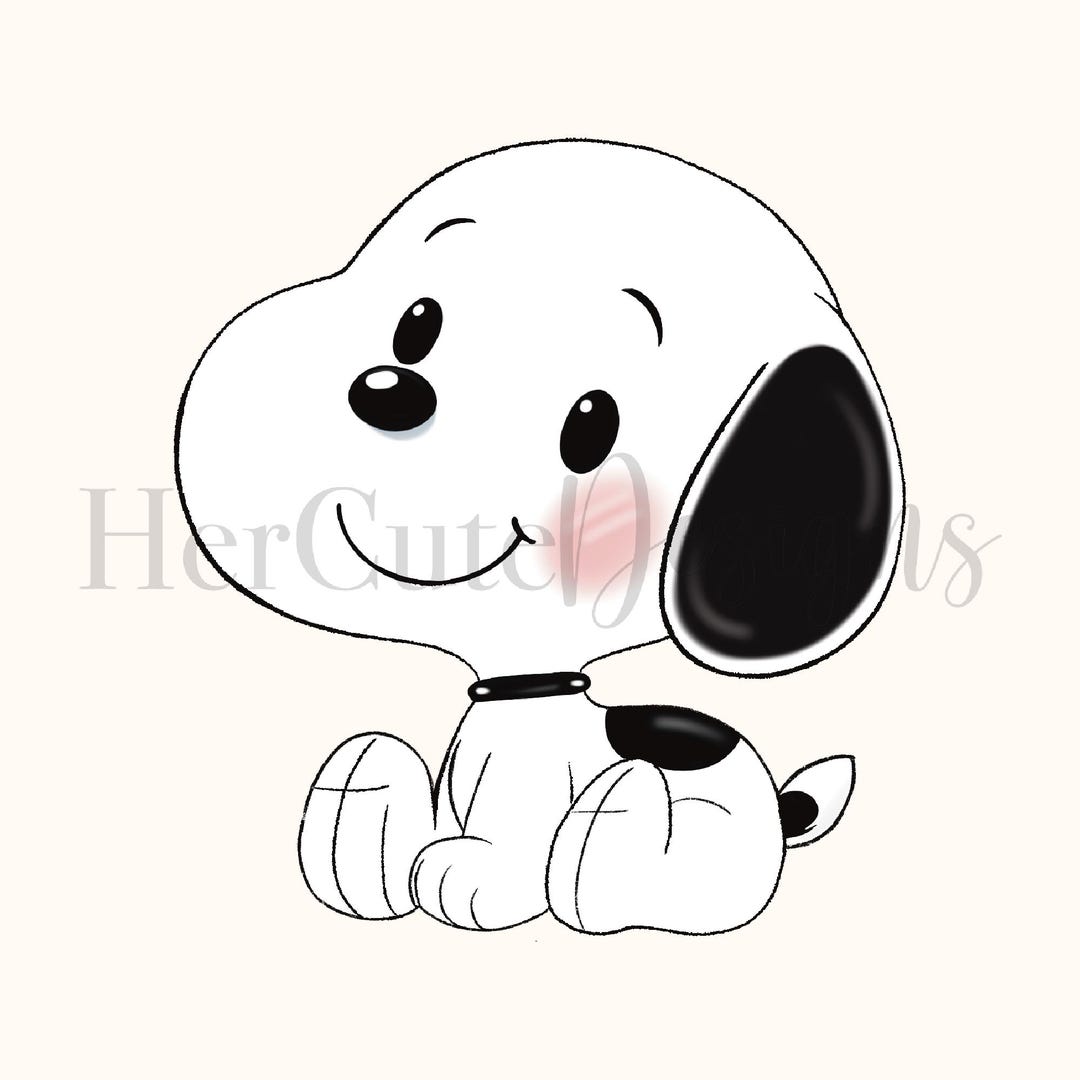 Cute Peanuts Puppy PNG | White Puppy | Charlie | Knotts | White Dog - Etsy