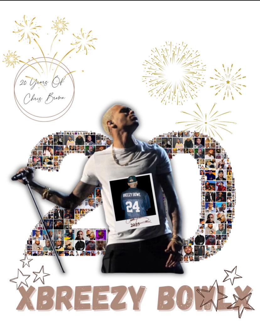 Bootleg Customizable 20 Years Chris Brown Ready to Print, Digital Print ...