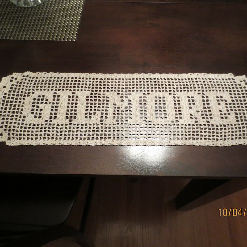 Baby Name Framed Crochet - Etsy