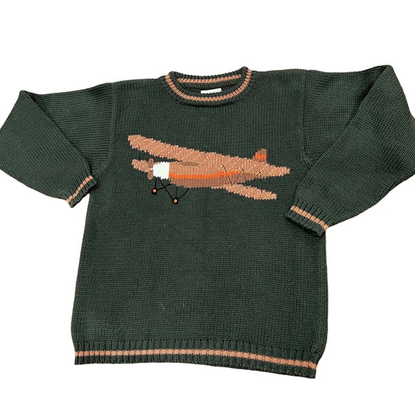 Airplane Sweater - Etsy