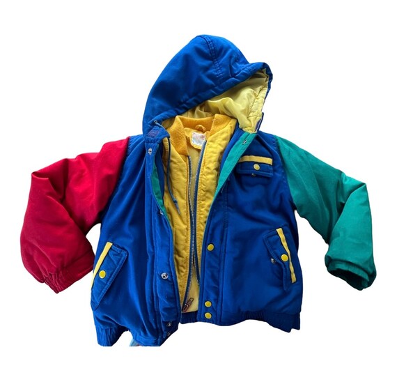 Vintage color block kids - Gem