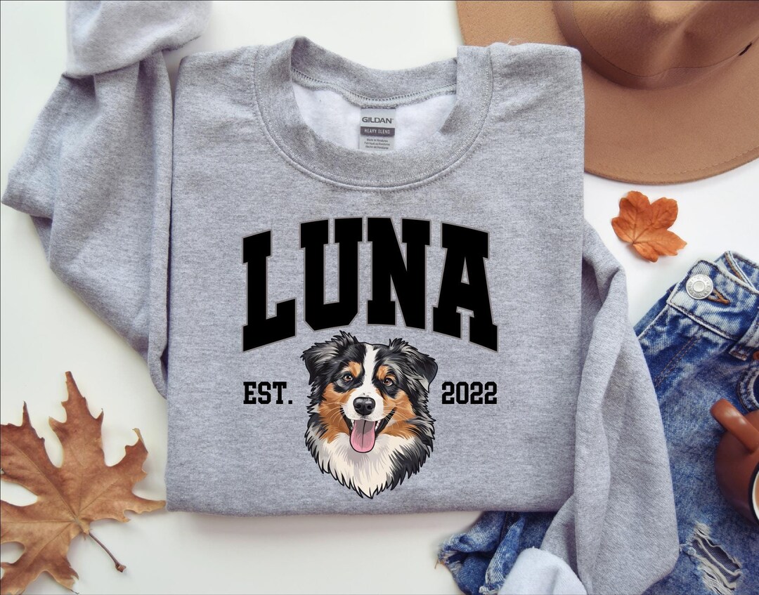 Custom Pet Sweatshirt, Custom Dog Sweater, Personalized Dog Sweater ...
