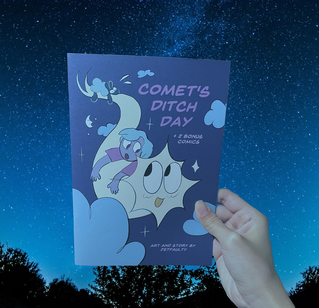 Comet's Ditch Day Zine, Silly Comic Anthology, Original Characters - Etsy