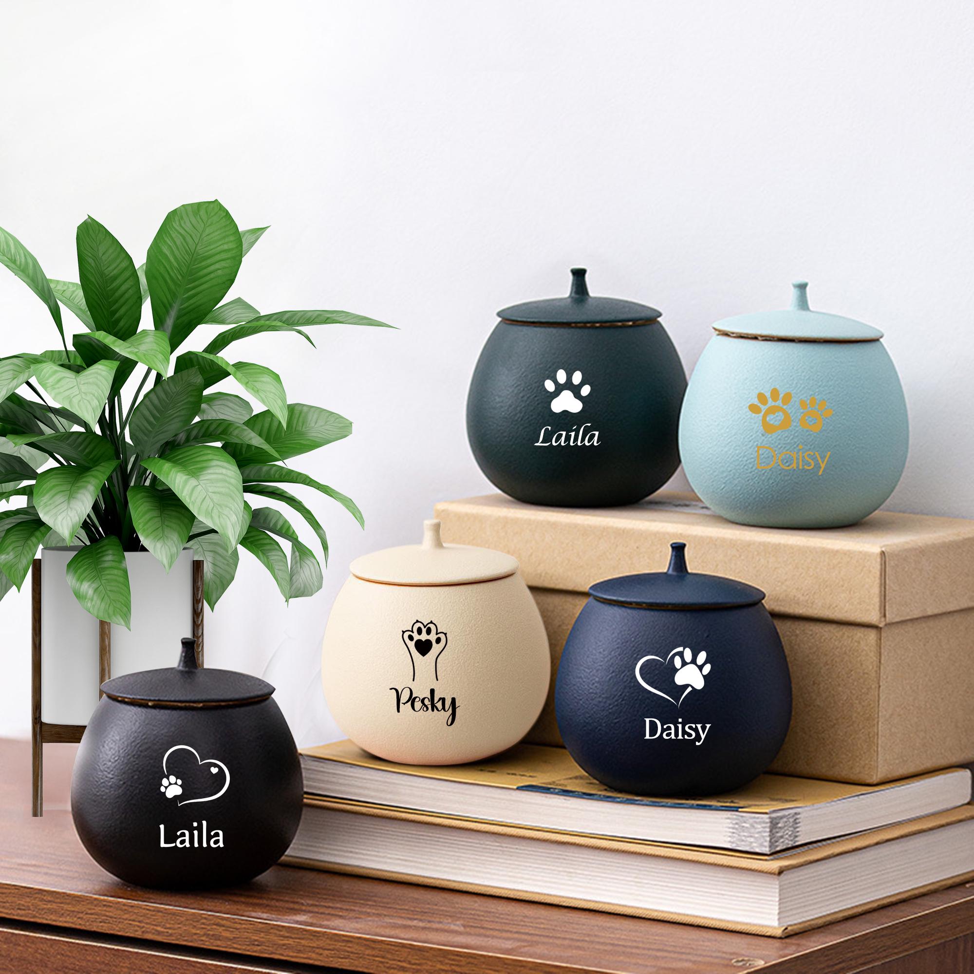 Multiple Colors & Engraving Pet Urn|simple Urn for Pet Ashes|acorn ...