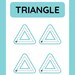 Shape Tracing Worksheet: Hand-eye Coordination Practice - Etsy