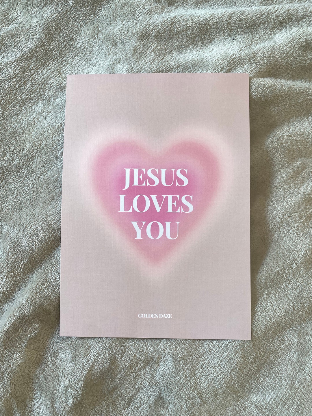 JESUS LOVES YOU Y2K Style Poster - Etsy