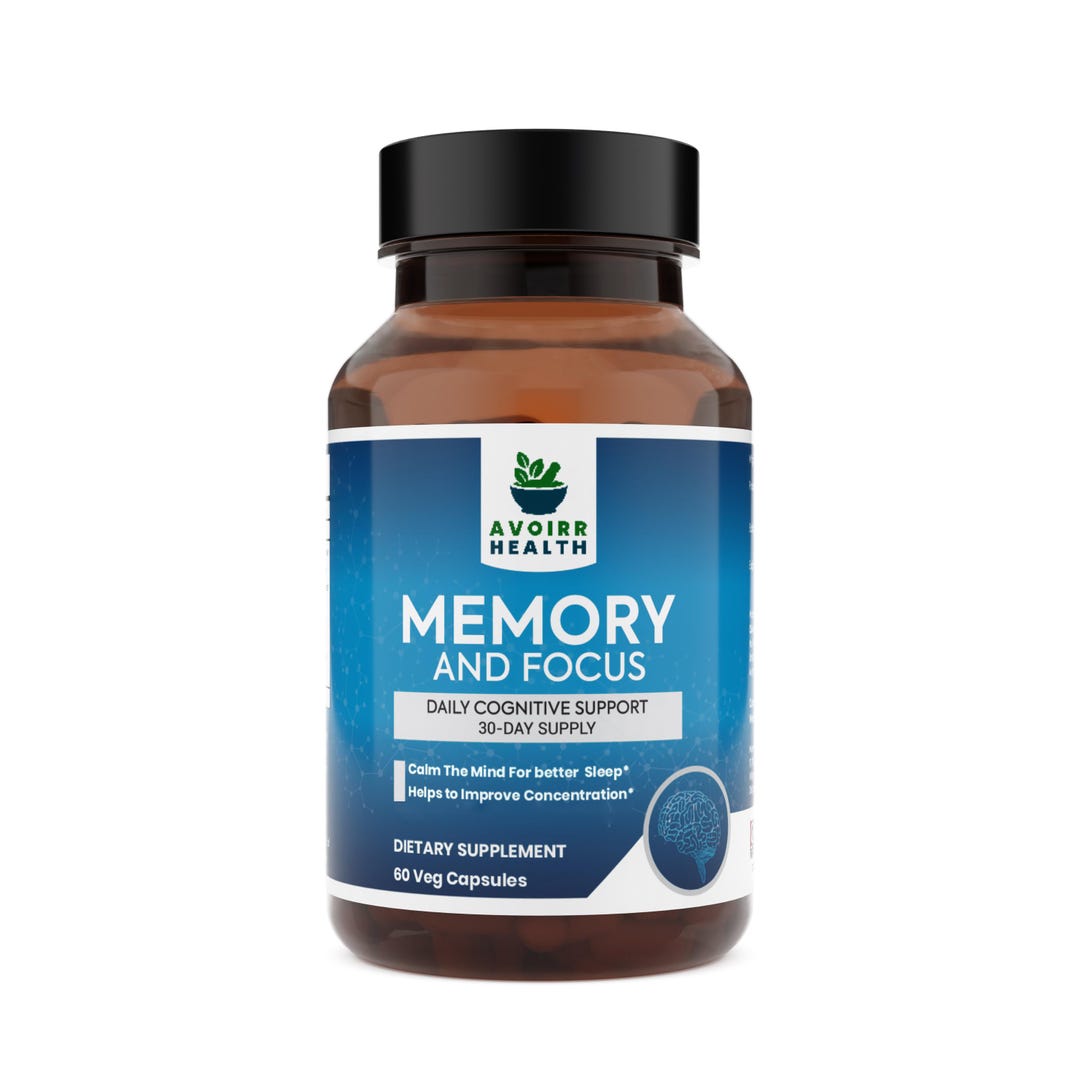 Avoirr Health Advanced Memory Formula for Brain Supplements Memory and ...