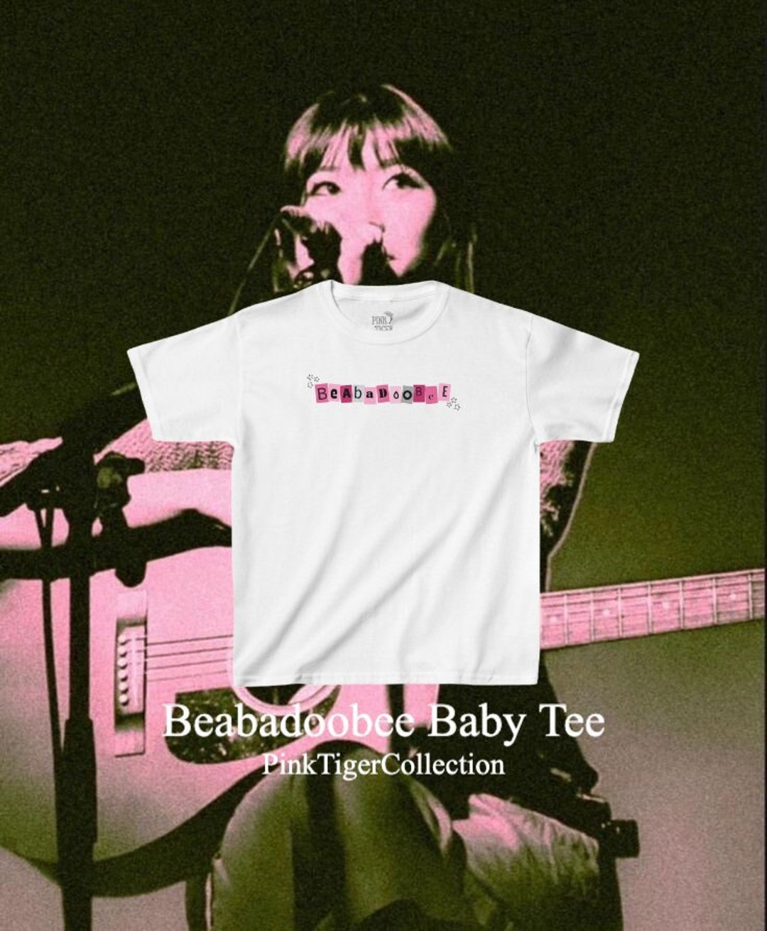 Pink Beabadoobee Shirt, Beabadoobee Merch Graphic Tshirt, Beabadoobee ...