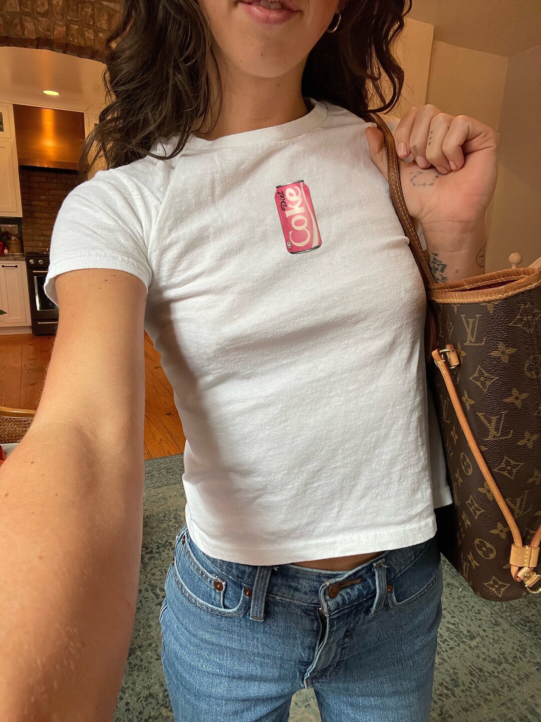 Pink Diet Coke Shirt, Diet Coke Graphic Tshirt, Y2K Diet Coke Baby Tee ...