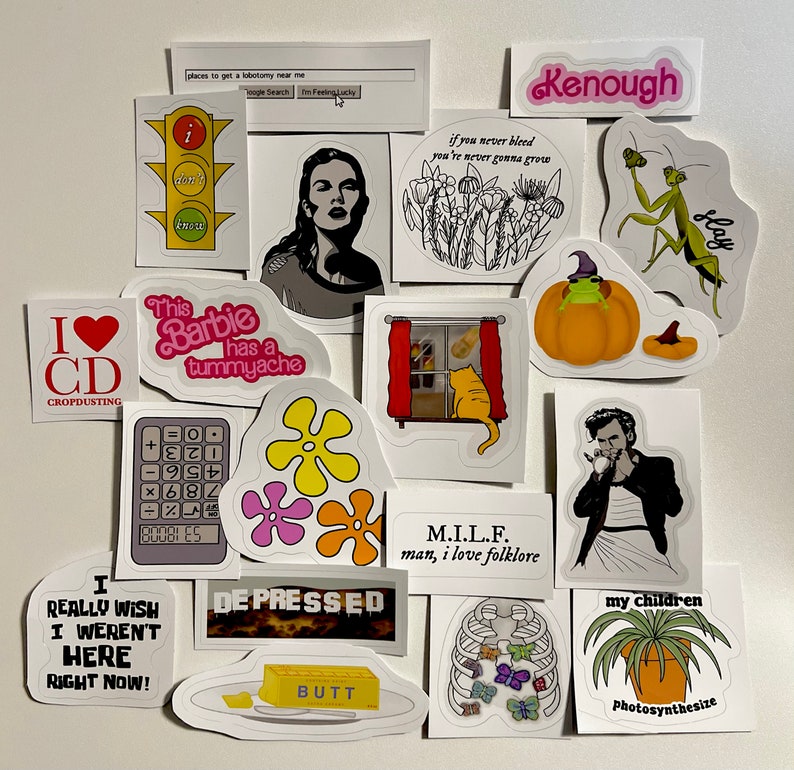 Apocalypse Cat Sticker - Etsy