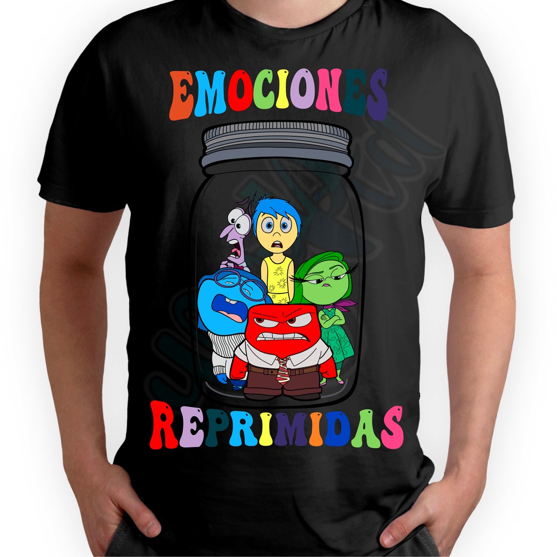 Inside Out 2 Png Package Repressed Emotions Spanish and English ...