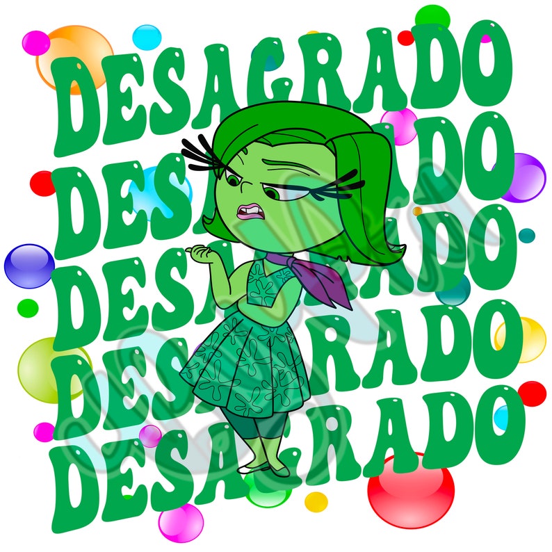 Inside Out 2 Spanish Png Package, Inside Out Characters 10 Files - Etsy