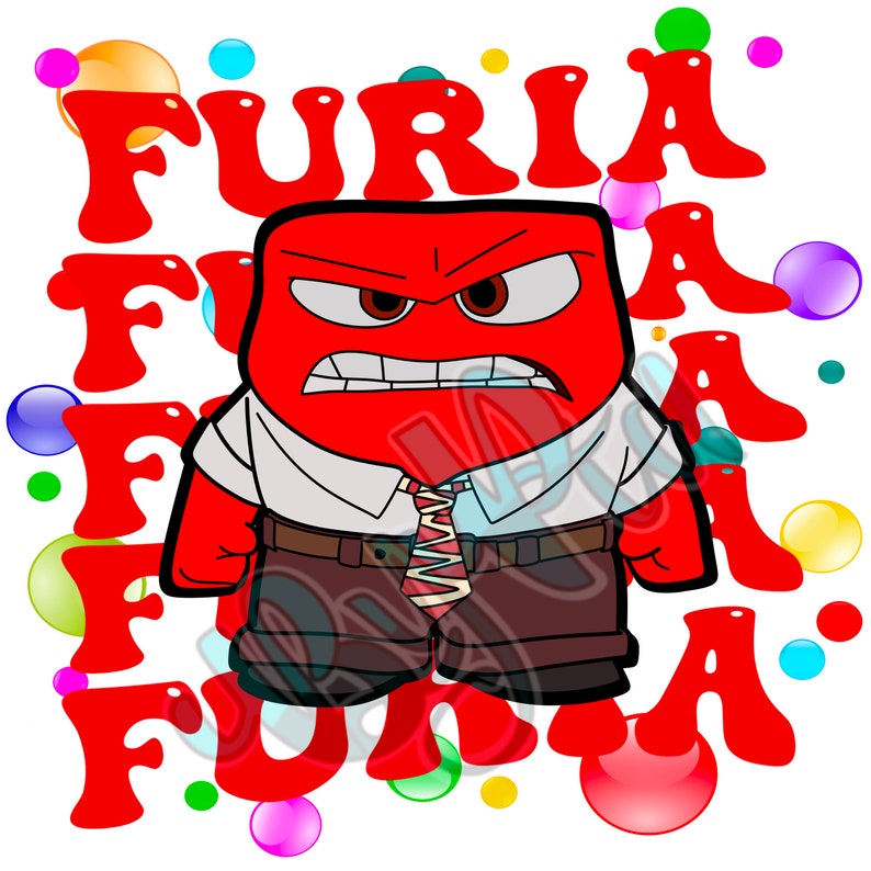 Inside Out 2 Spanish Png Package, Inside Out Characters 10 Files - Etsy