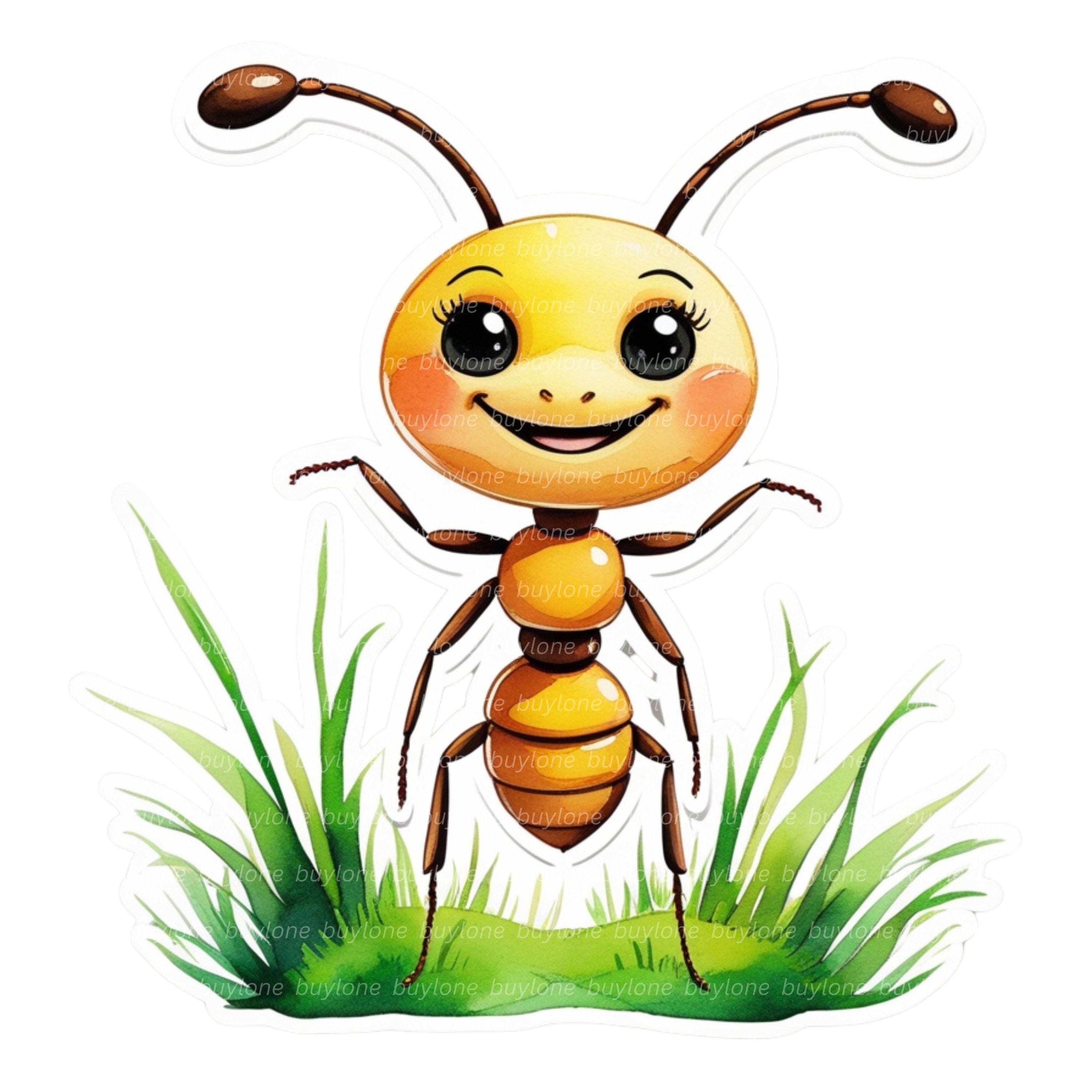 18 PNG Cute Ant Clipart – Baby Ant, Printable Watercolor Clipart, High ...