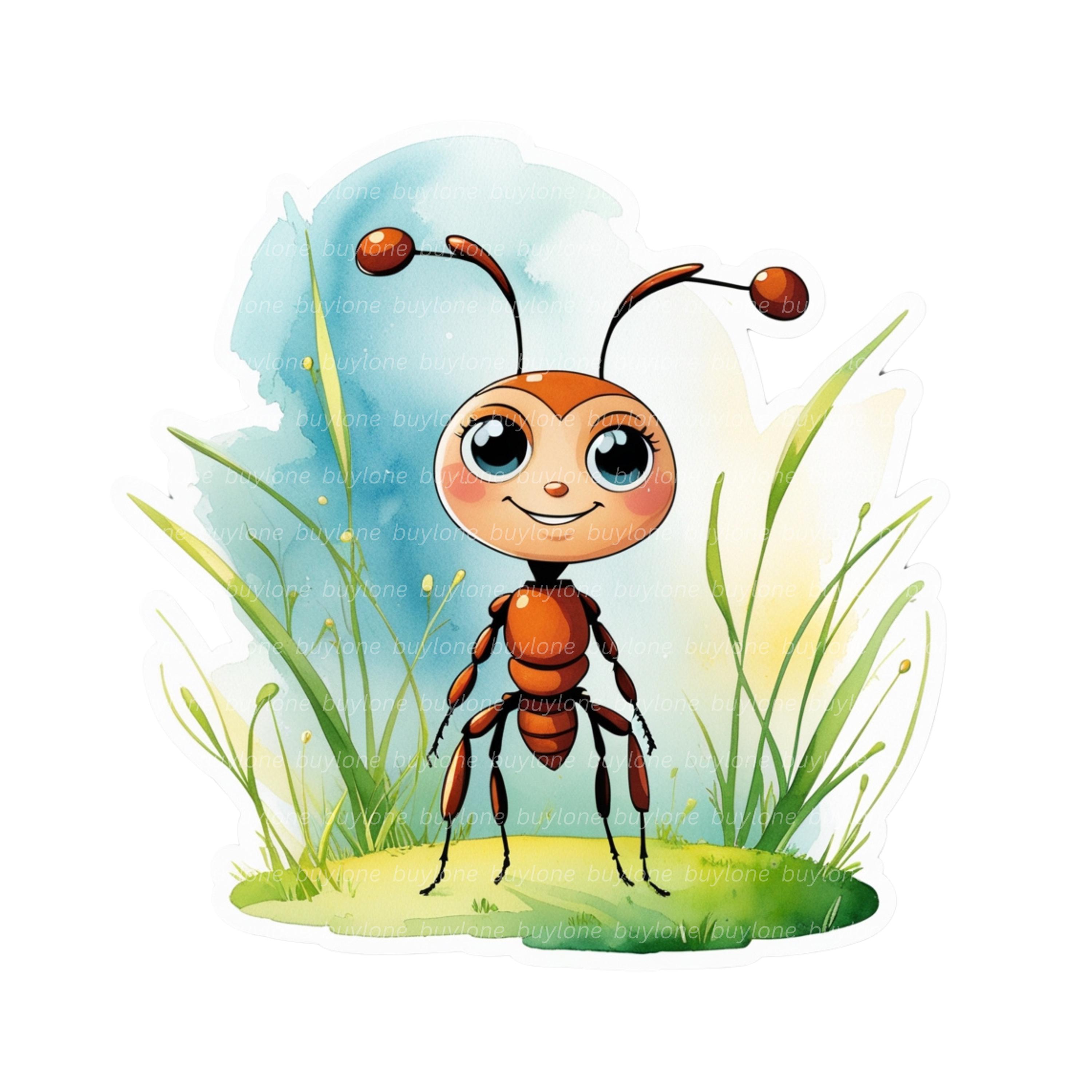 18 PNG Cute Ant Clipart – Baby Ant, Printable Watercolor Clipart, High ...