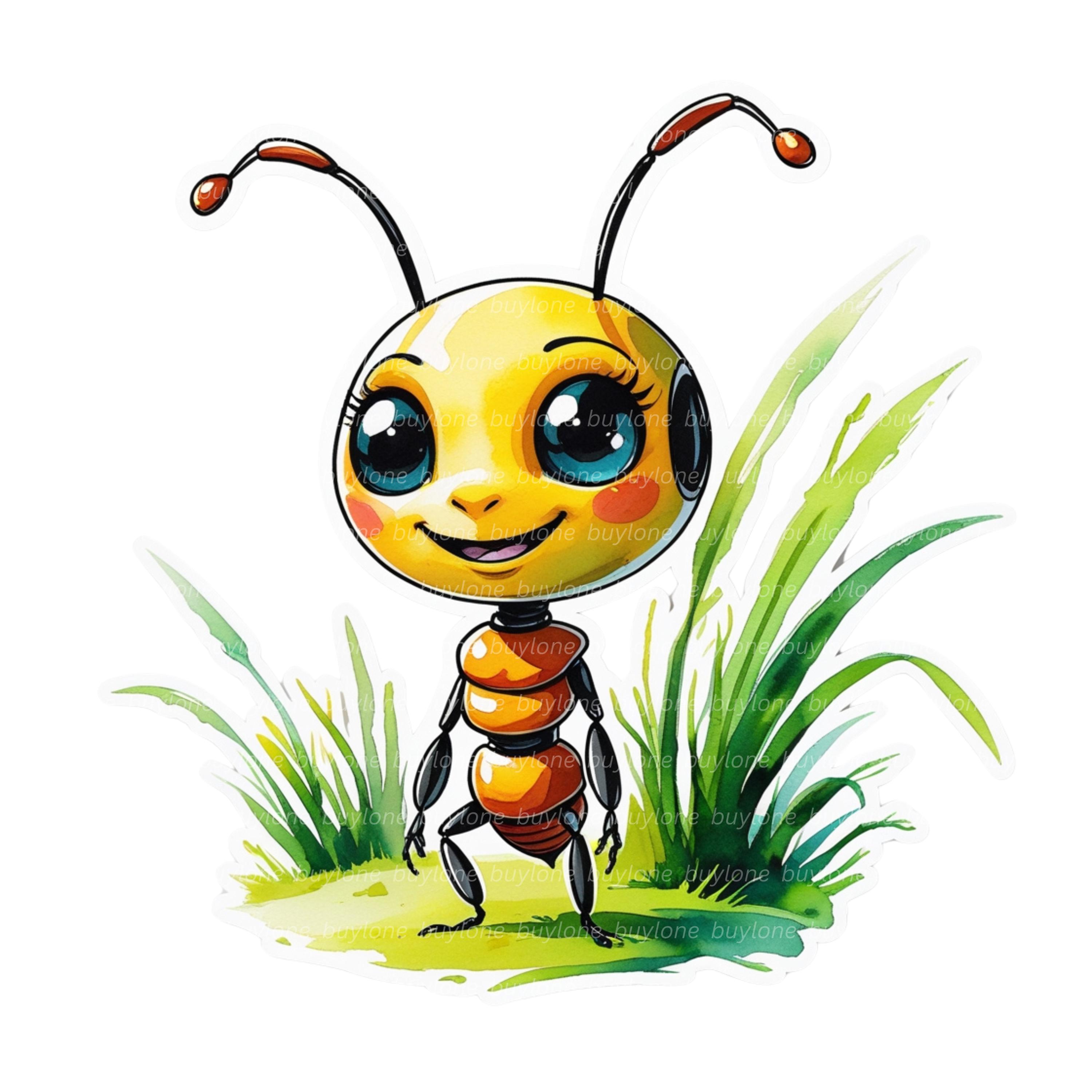 18 PNG Cute Ant Clipart – Baby Ant, Printable Watercolor Clipart, High ...