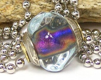 Lampwork Glass Charm Bead Set Large Hole BHB - Etsy