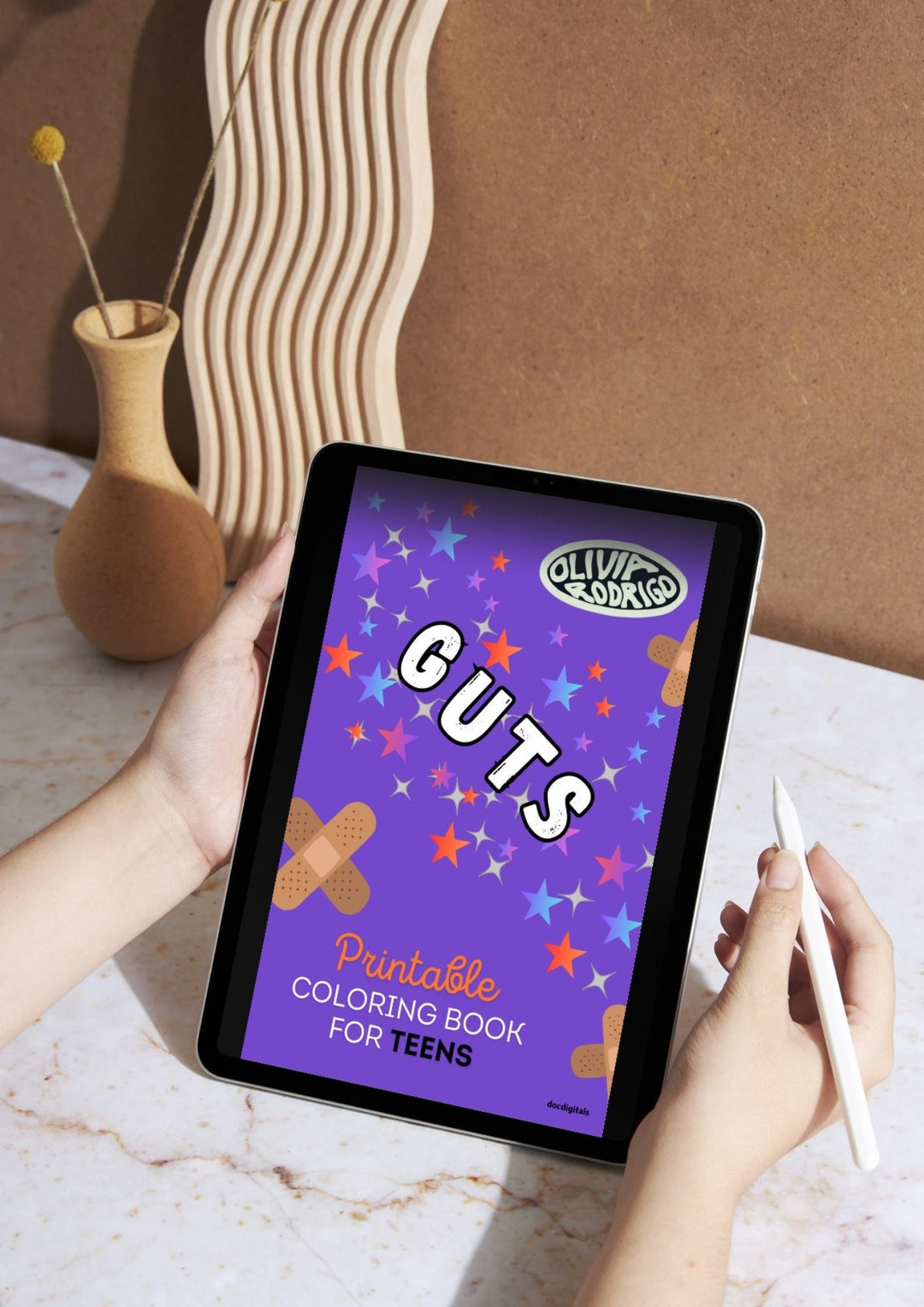 Olivia Rodrigo GUTS Coloring Book - Etsy
