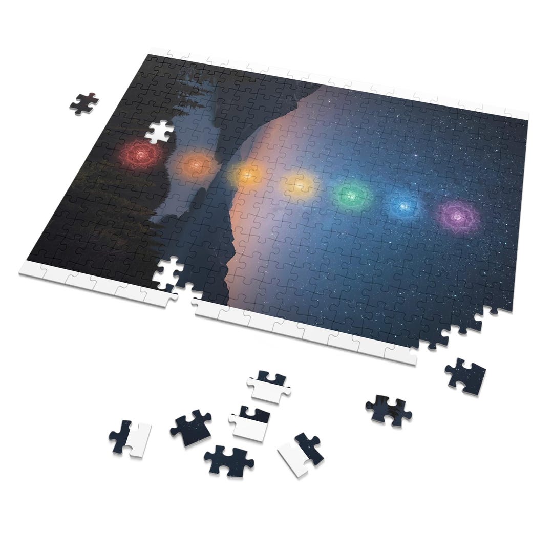 7 Chakra Jigsaw Puzzle | Spiritual Puzzle for Mindfulness & Healing ...