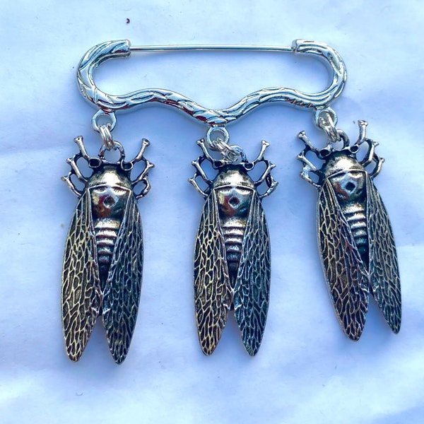 Cicada Brooch - Etsy