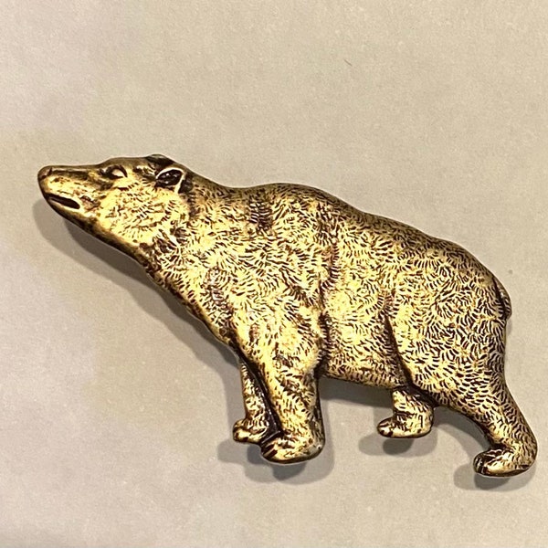 Bear Brooch - Etsy UK