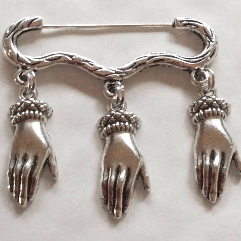 Victorian Hand Charm - Etsy