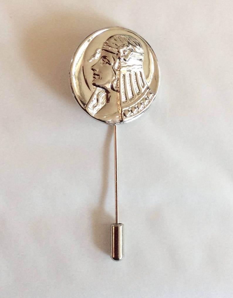 Cleopatra Egyptian Queen Head Stick Pin Vintage Finding Art | Etsy UK
