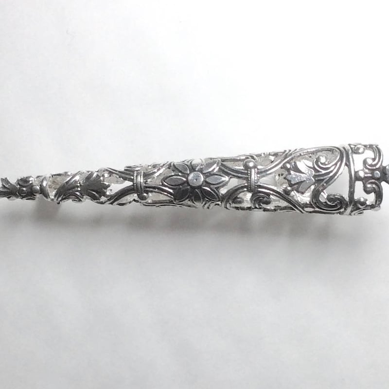 Silver Posy Pin for Men - Etsy UK