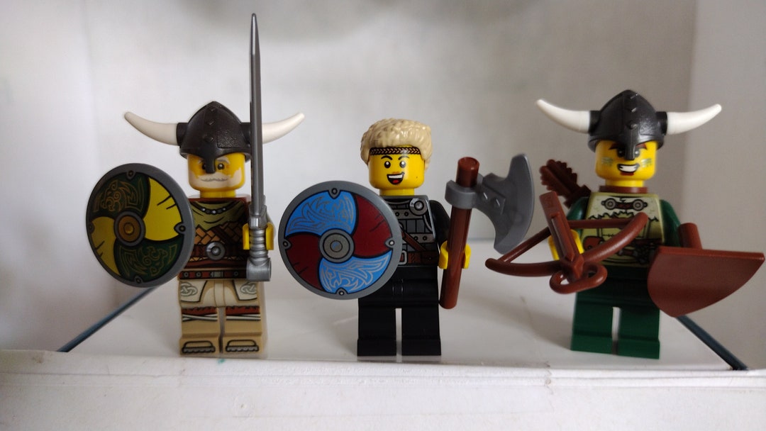 Lego Viking 3 Minifigures Set From Lego Set 21343 - Etsy