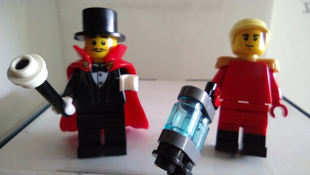Lego Flash Gordon and Mandrake the Magician - Etsy