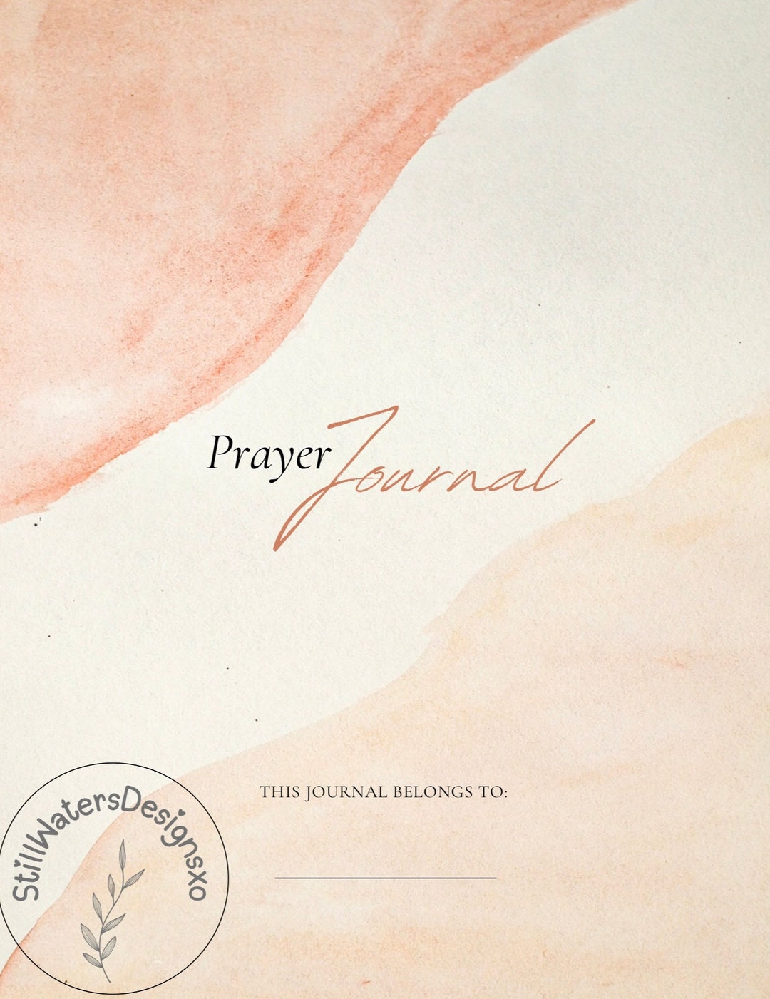 Aesthetic Minimalist Digital Prayer Journal V.1 - Etsy