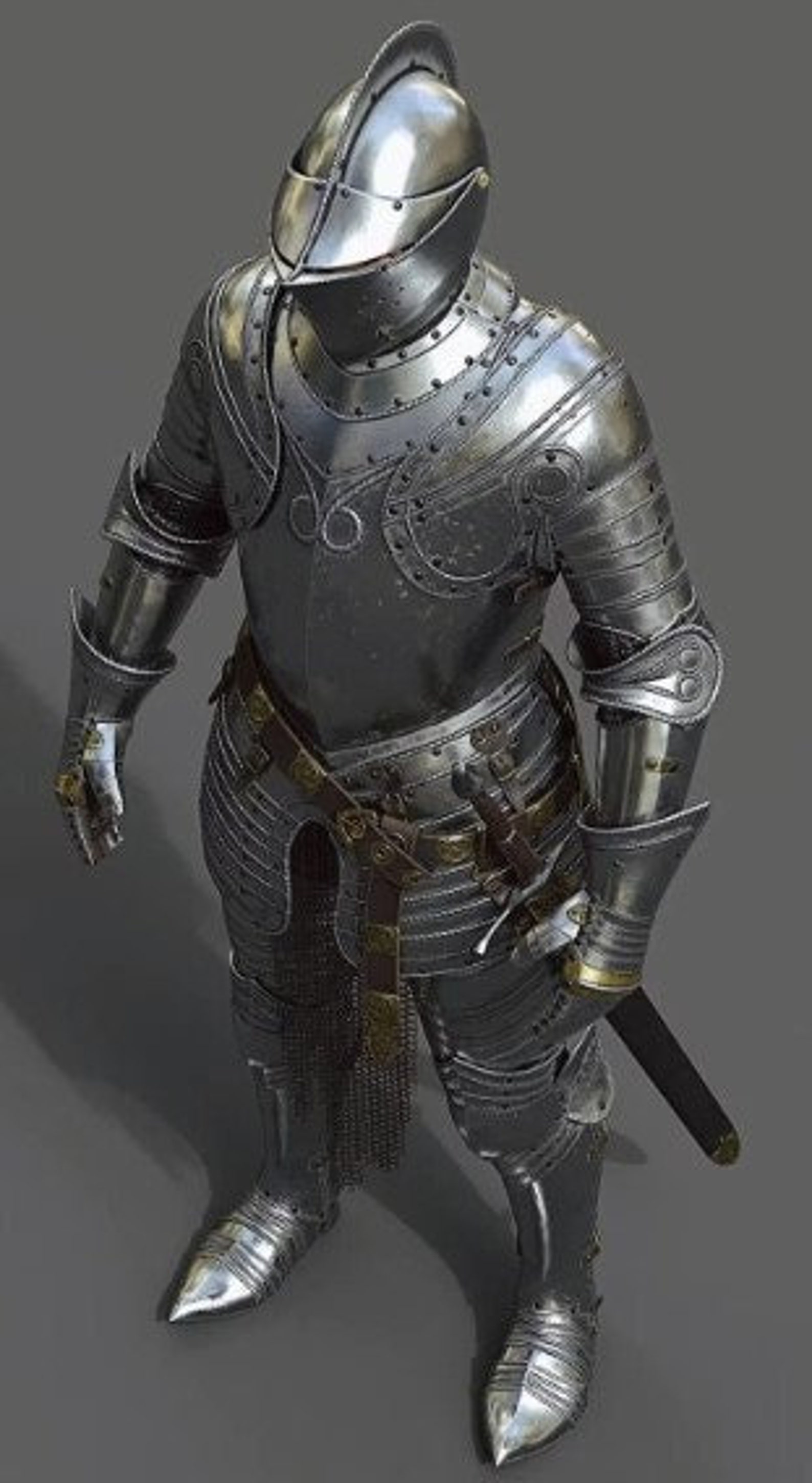 German Armor Suit Medieval 16th Century Gothic Armor Knight Armor ...