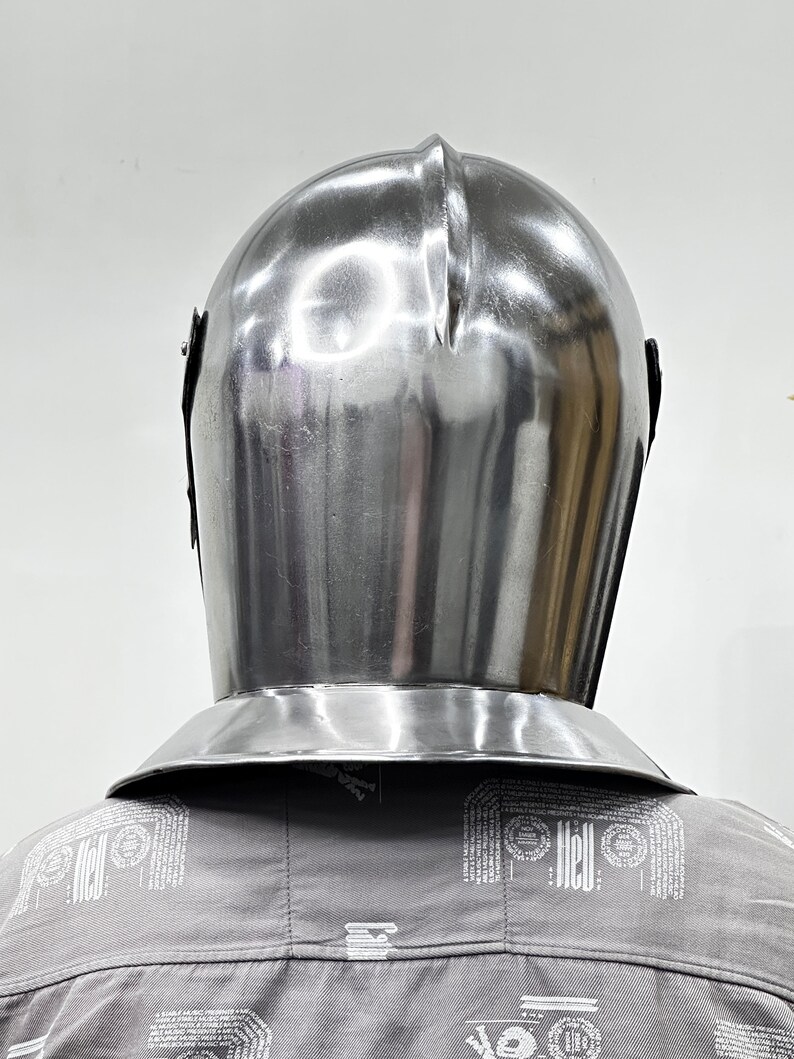 Demonic Face Helmet Knight Skull Helmet Medieval Steel Helmet With ...