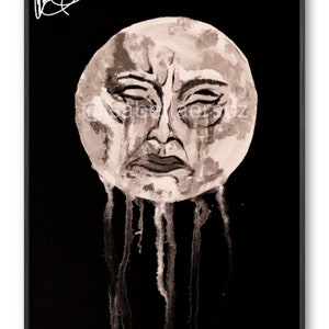 I Miss You, the Lady in the Moon, to the Moon, Crying Moon, Full Moon ...