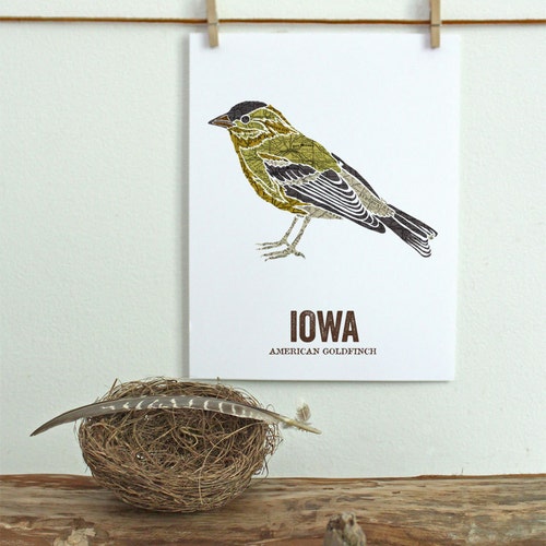 Iowa State Parks Map - Etsy