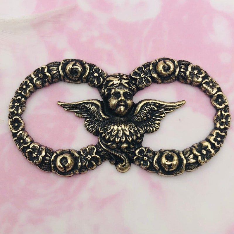 Brass Angel Wall Ornament - Etsy