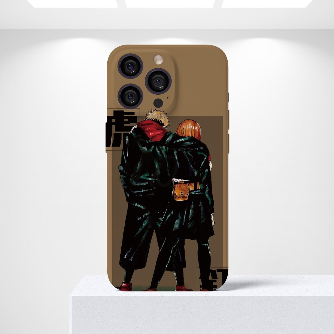 Mocha Jujutsu Kaisen iPhone Case, Anime Jujutsu iPhone Cover, Jjk Funko ...