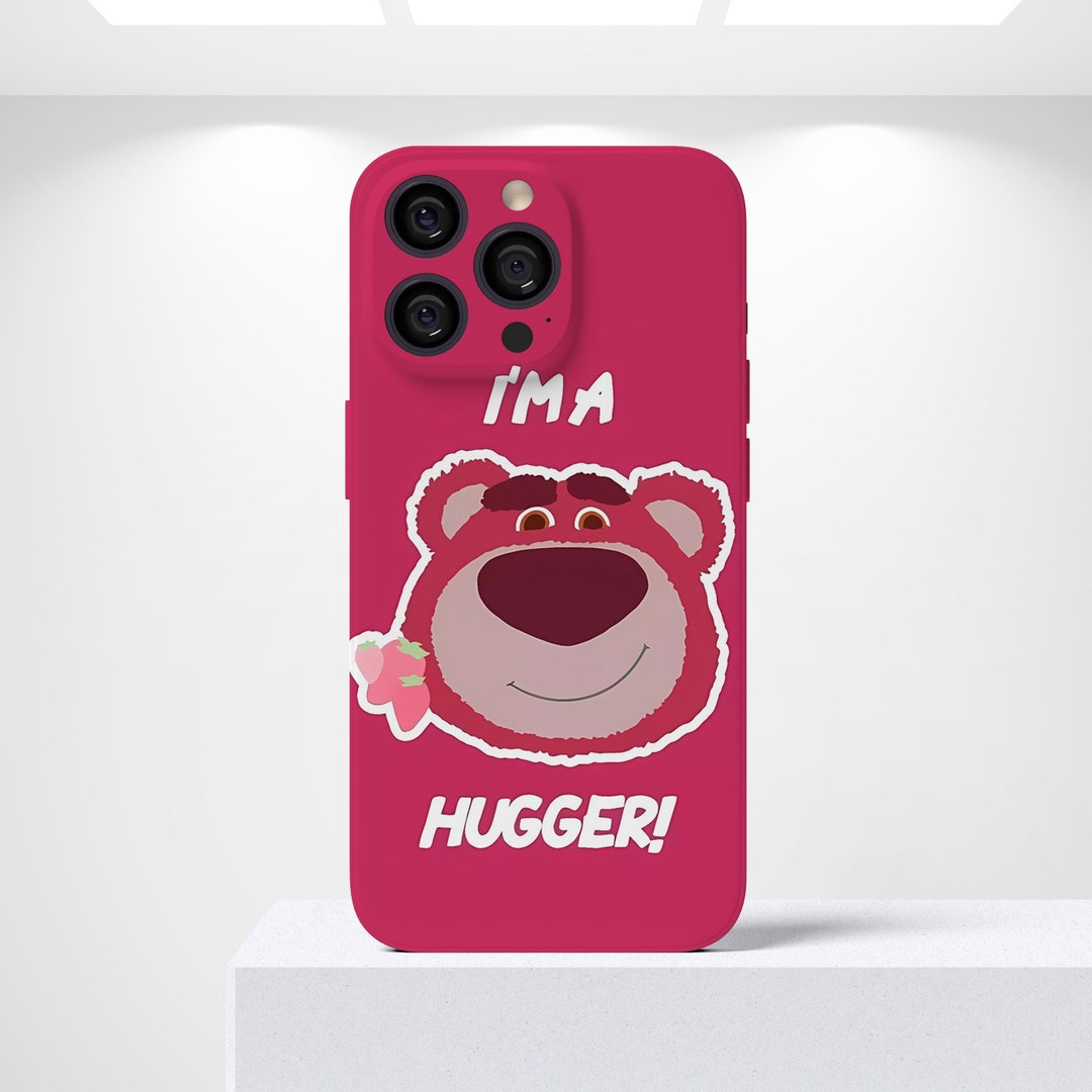 I'm A Hugger Lotso iPhone Case, Strawberry Bear Samsung Covers, Lots-o ...