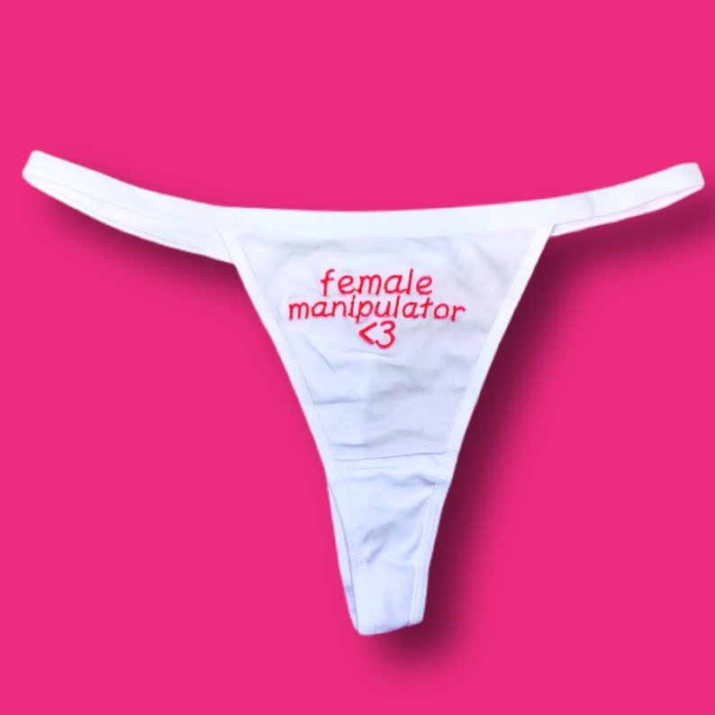 Female Manipulator Thong Etsy