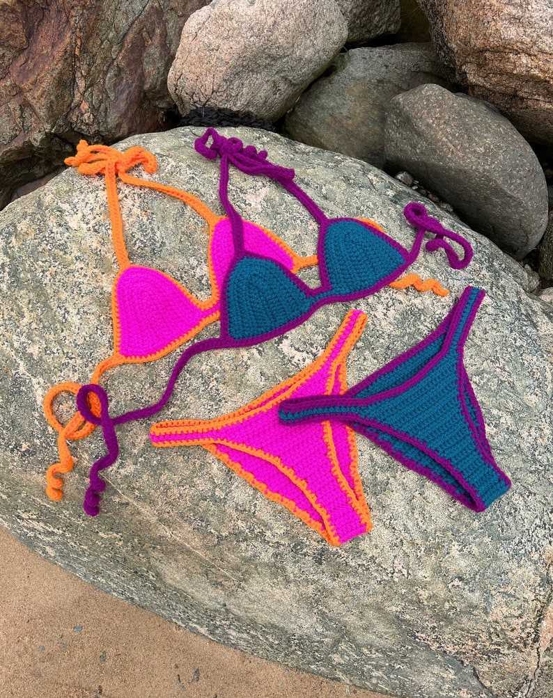 Crochet Perfect Fit Bikini PDF Pattern | Cute Crochet Bikini Pattern ...