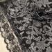 Custom Black and Gray Lace Lap Scarf With Handle - Etsy