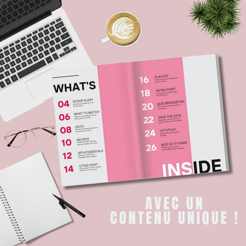 Créez un Magazine Personnalisé Unique pour Votre Amie/Sœur/Copine sur ...