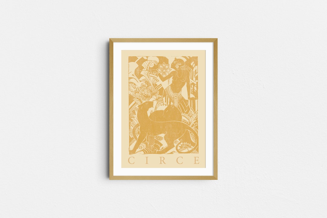 Circe Poster Print | Greek Mythology | Printable Wall Art | Digital ...