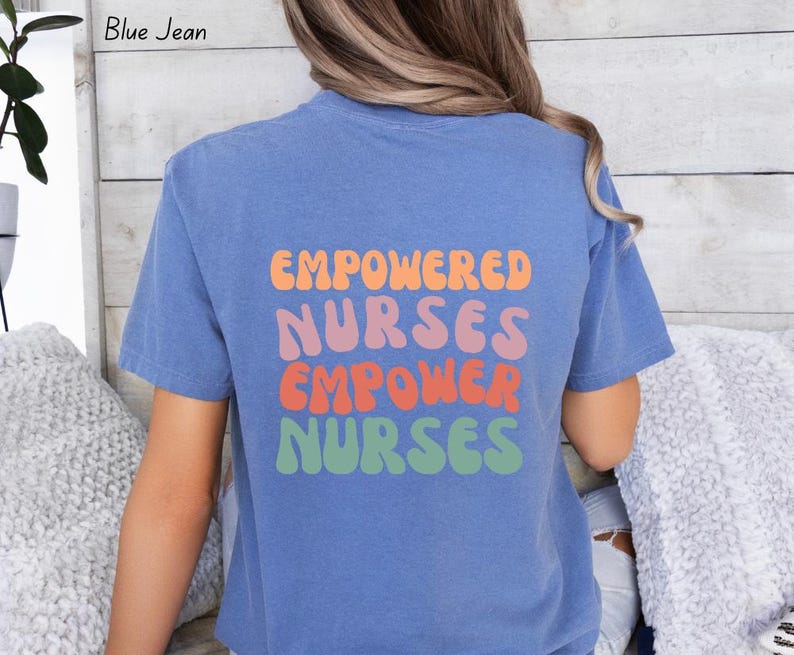 Retro Nurse Shirt, Nurse Appreciation, Empowered Nurses, Registered ...