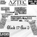 Glock 17 Gen 3 Aztec Gun Design, Aztec Engraving Design, Aztec Gun ...