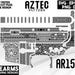 Custom Aztec Pattern Ar15 Firearms Laser Engraving Design Files, Ar15 ...